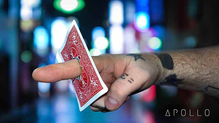 Apollo - Finger Thru Card by Nicholas Lawrence & Worm - The Magic Apple