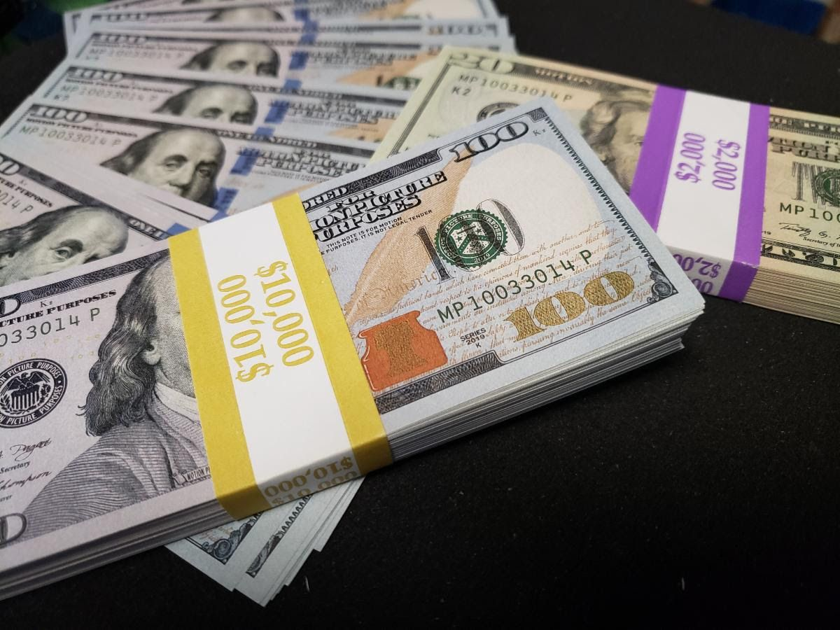 Fake Prop Money $100 Bill (10 Pack) - The Magic Apple