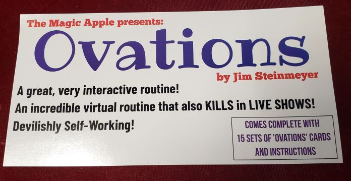 Ovations by Jim Steinmeyer - The Magic Apple